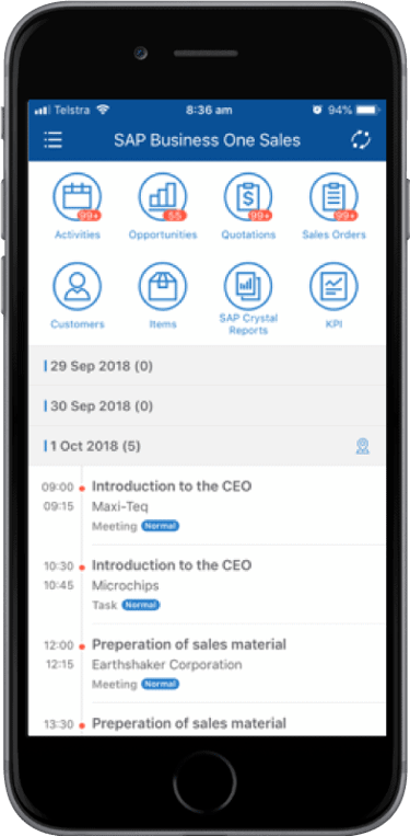 SAP Business One Mobile Apps | Consensus International